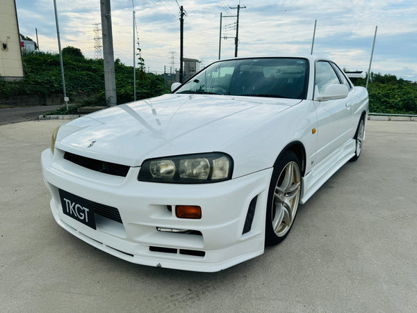 2000 NISSAN SKYLINE R34 25GT-V TURBO MT GT-R STYLE #2100460 – TK CARS